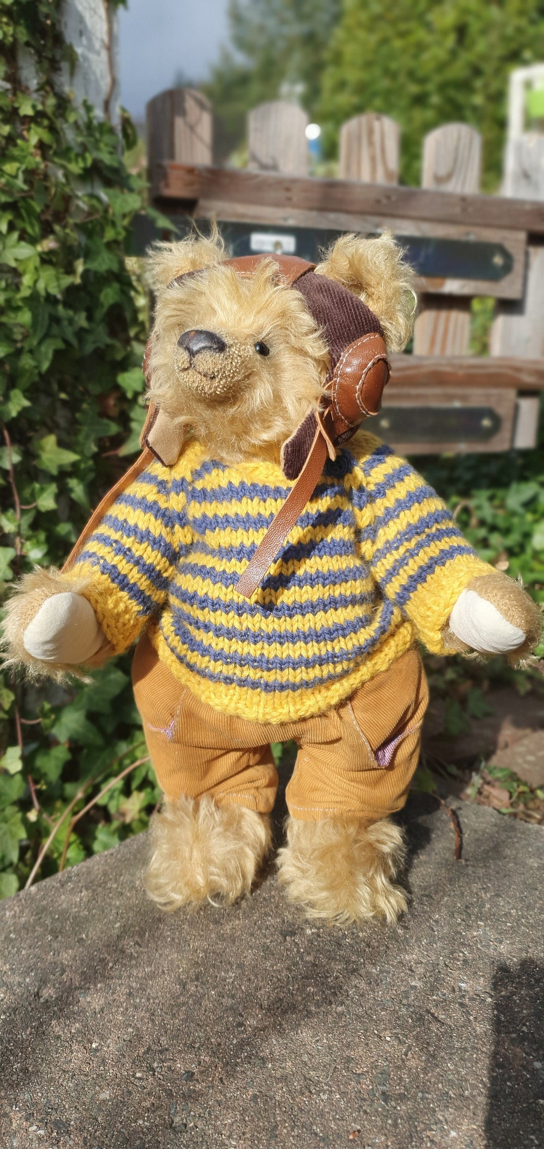 Artist Teddy Bear Mohair Bear Handmade Teddy Bear Artist Gift Classic ...