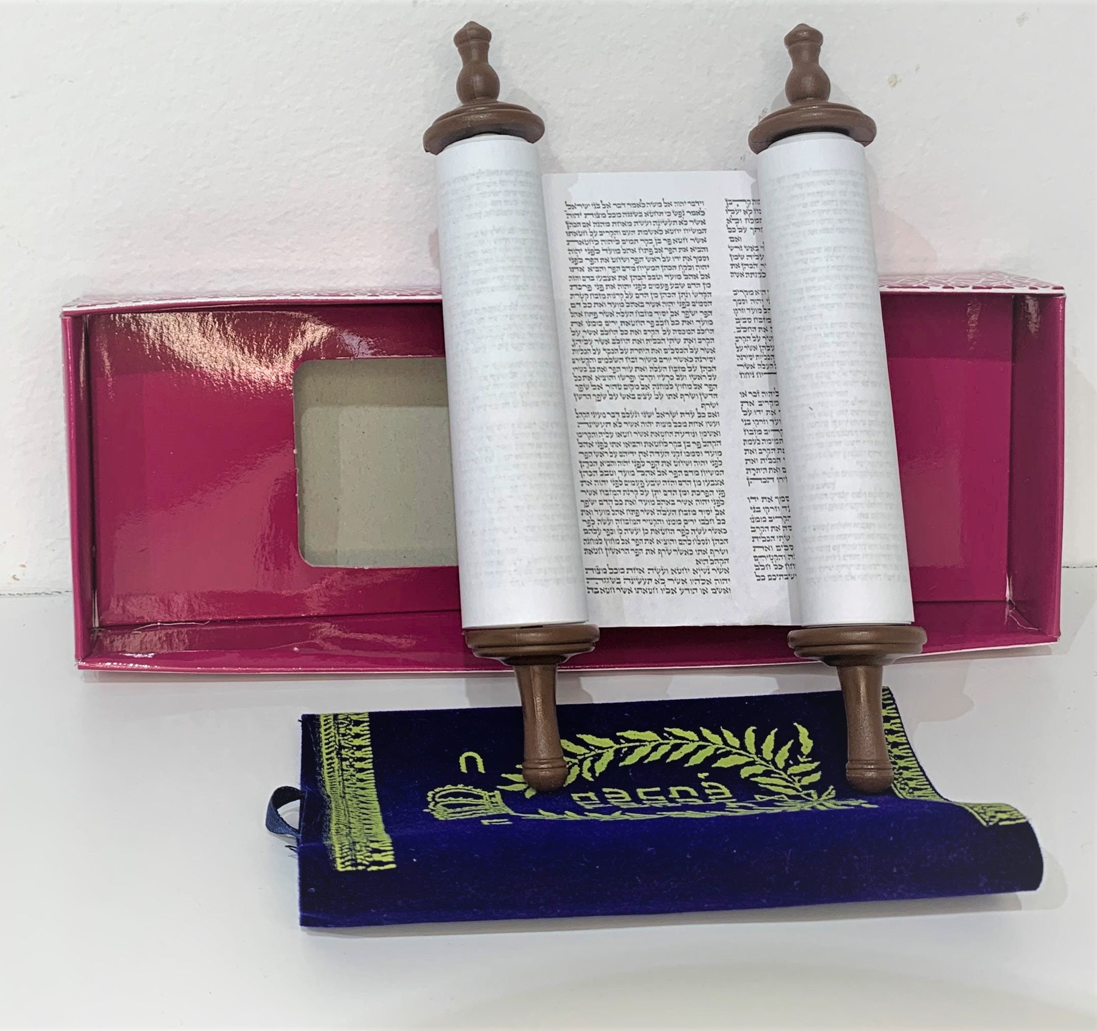 Paper Torah Scroll
