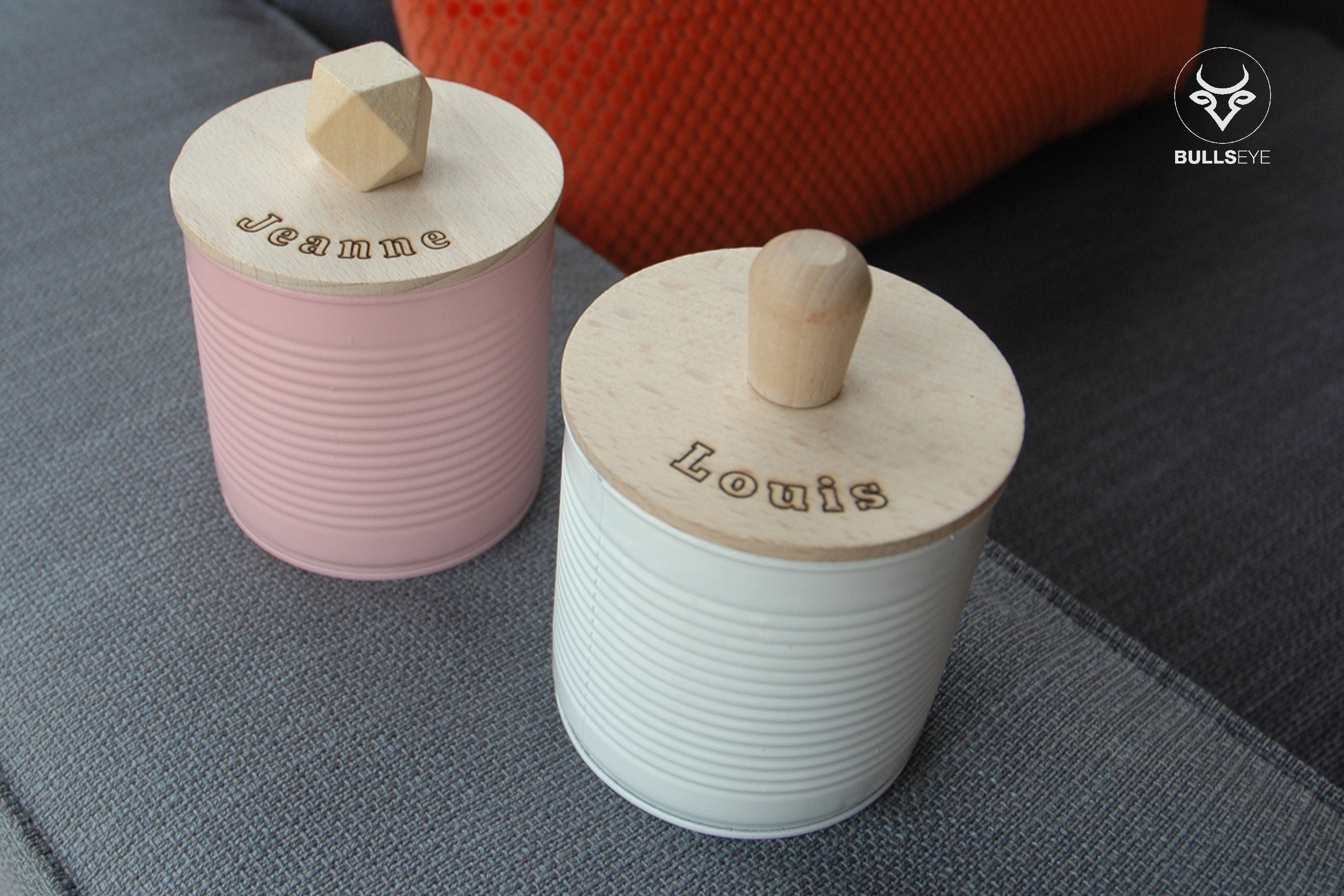 Painted Recycled Tin Can for Storage, Decoration, Personalised Gifts - Etsy