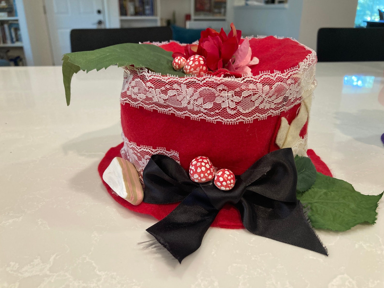 Red Riding Hood Inspired Fairy Tale Hat - Etsy