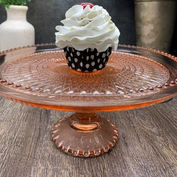 Pink Cake Stand - Etsy