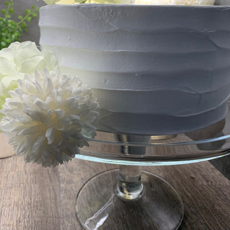 Glass Cake Stand - Etsy