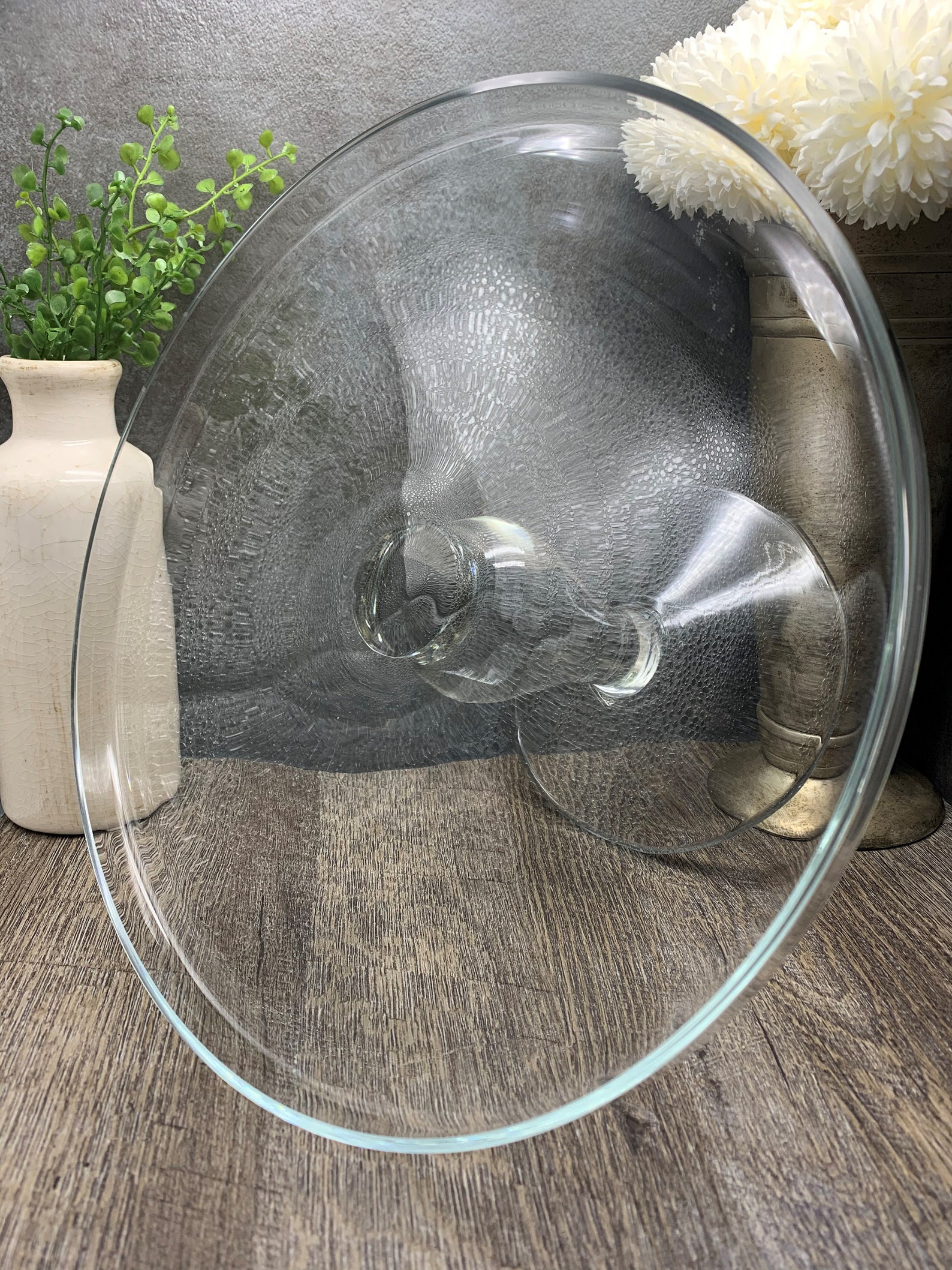 Vintage Crystal Tarnow Made in Poland Glass Cake Stand - Etsy