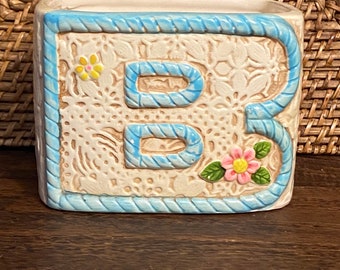 Ceramic Letter B | Etsy