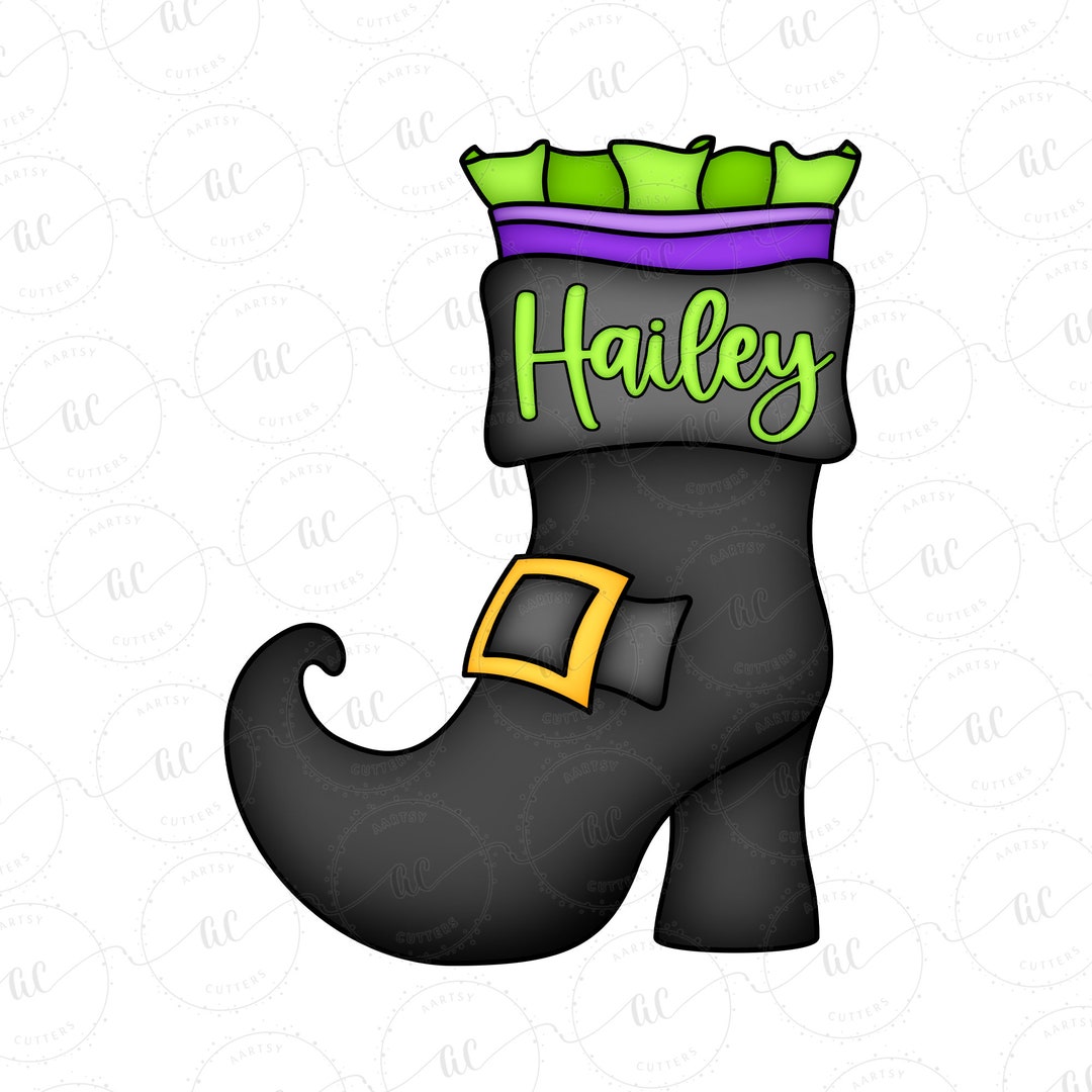 Witch Boot Cookie Cutter - Etsy