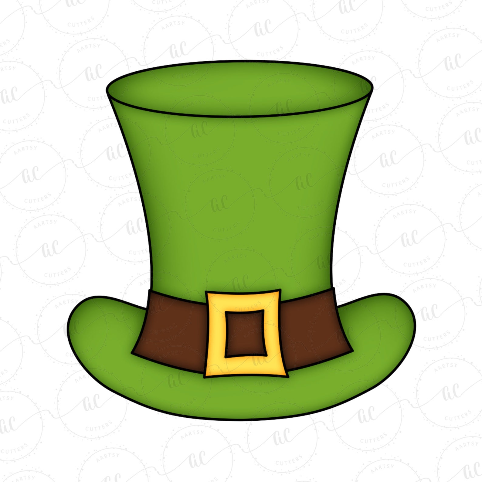 Leprechaun Hat Cookie Cutter - Etsy