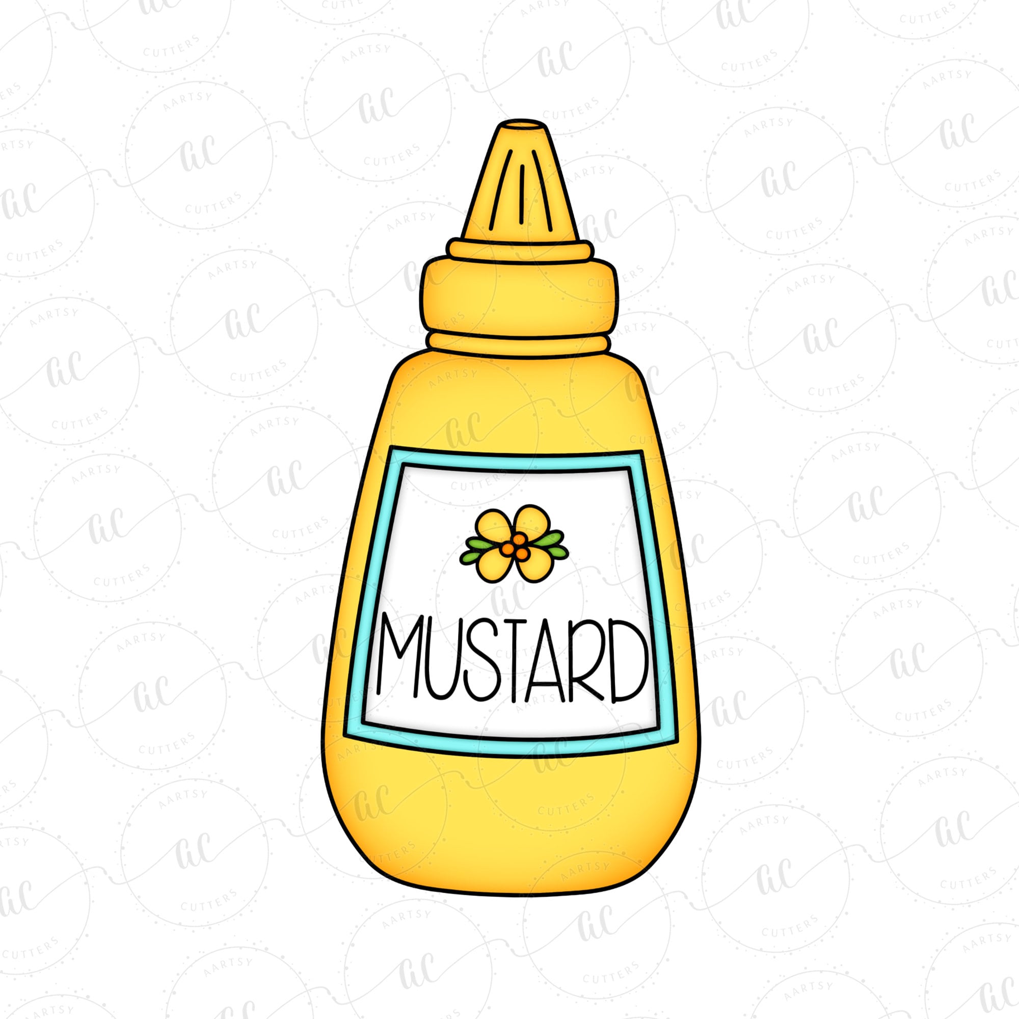 Mustard Bottle Clip Art