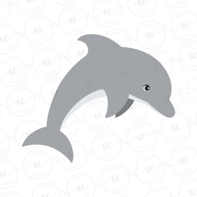 Dolphin Cookie - Etsy