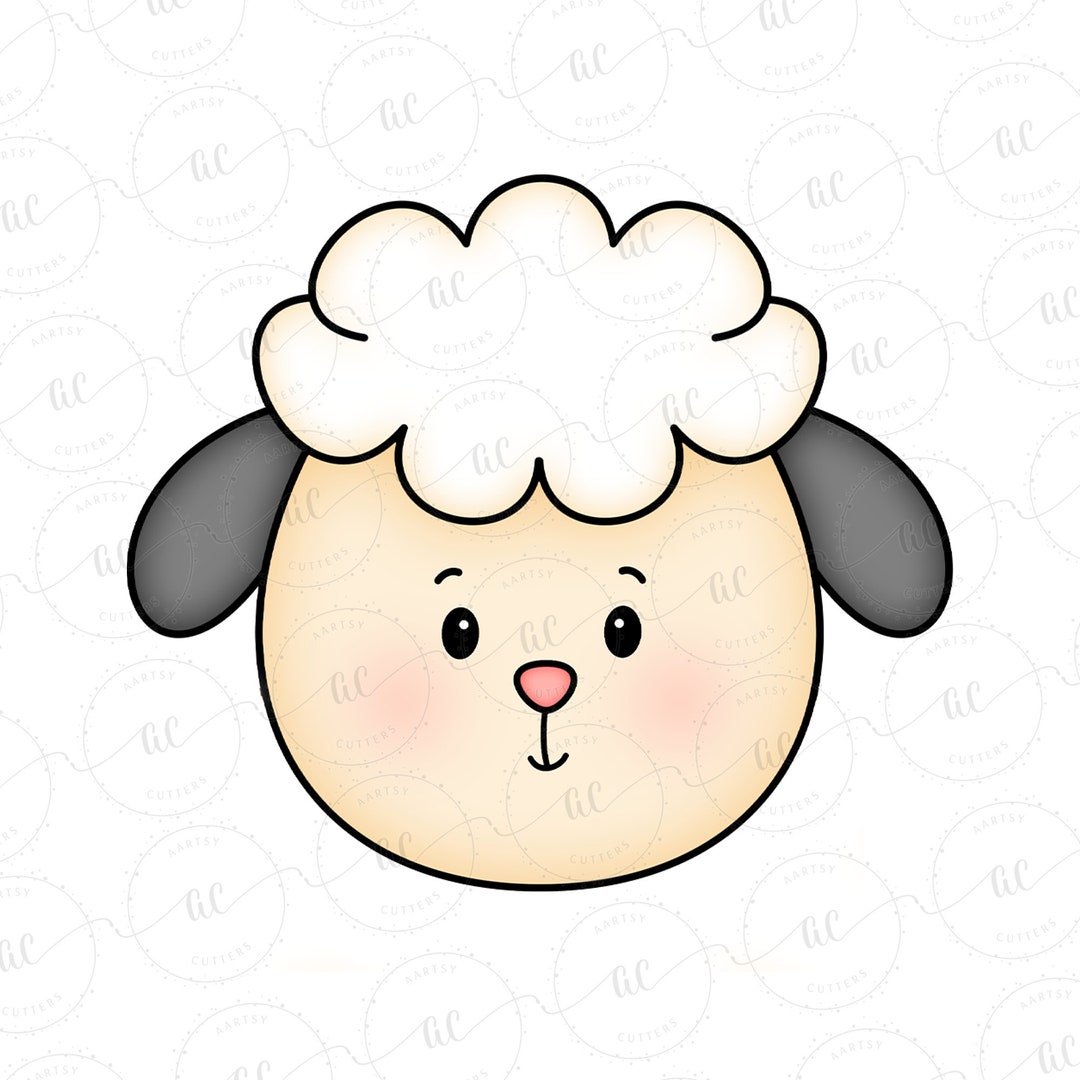 Lamb Face Cookie Cutter - Etsy