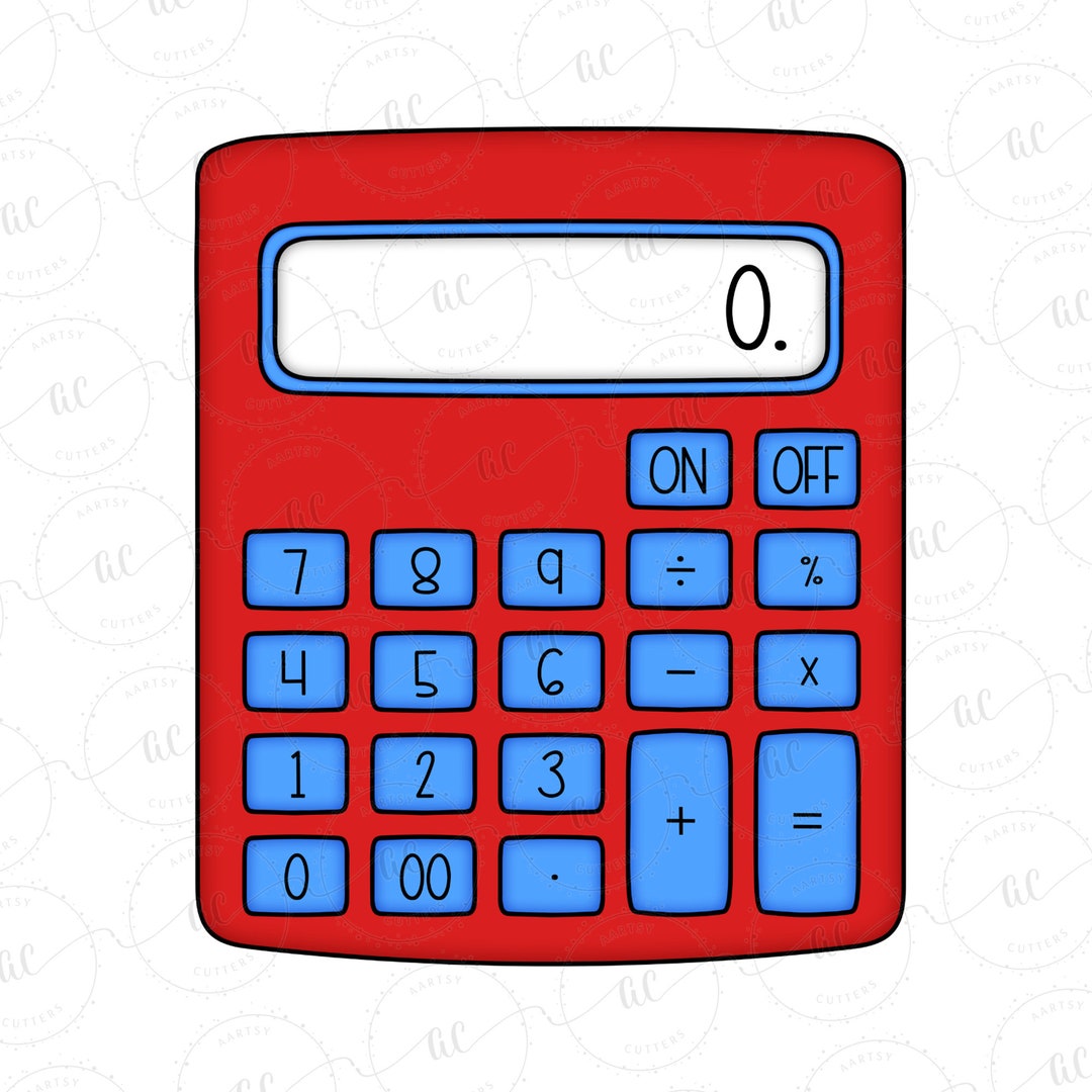 Calculator Cookie Cutter - Etsy