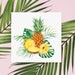 Watercolor Pineapples Clipart, Tropical Summer Clipart, Tropical ...