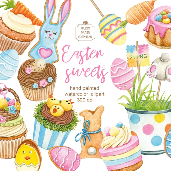 Easter Cupcakes - Etsy