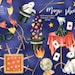 Watercolor Magic Show Clipart: Card Tricks, Illusions (PNG, Instant ...