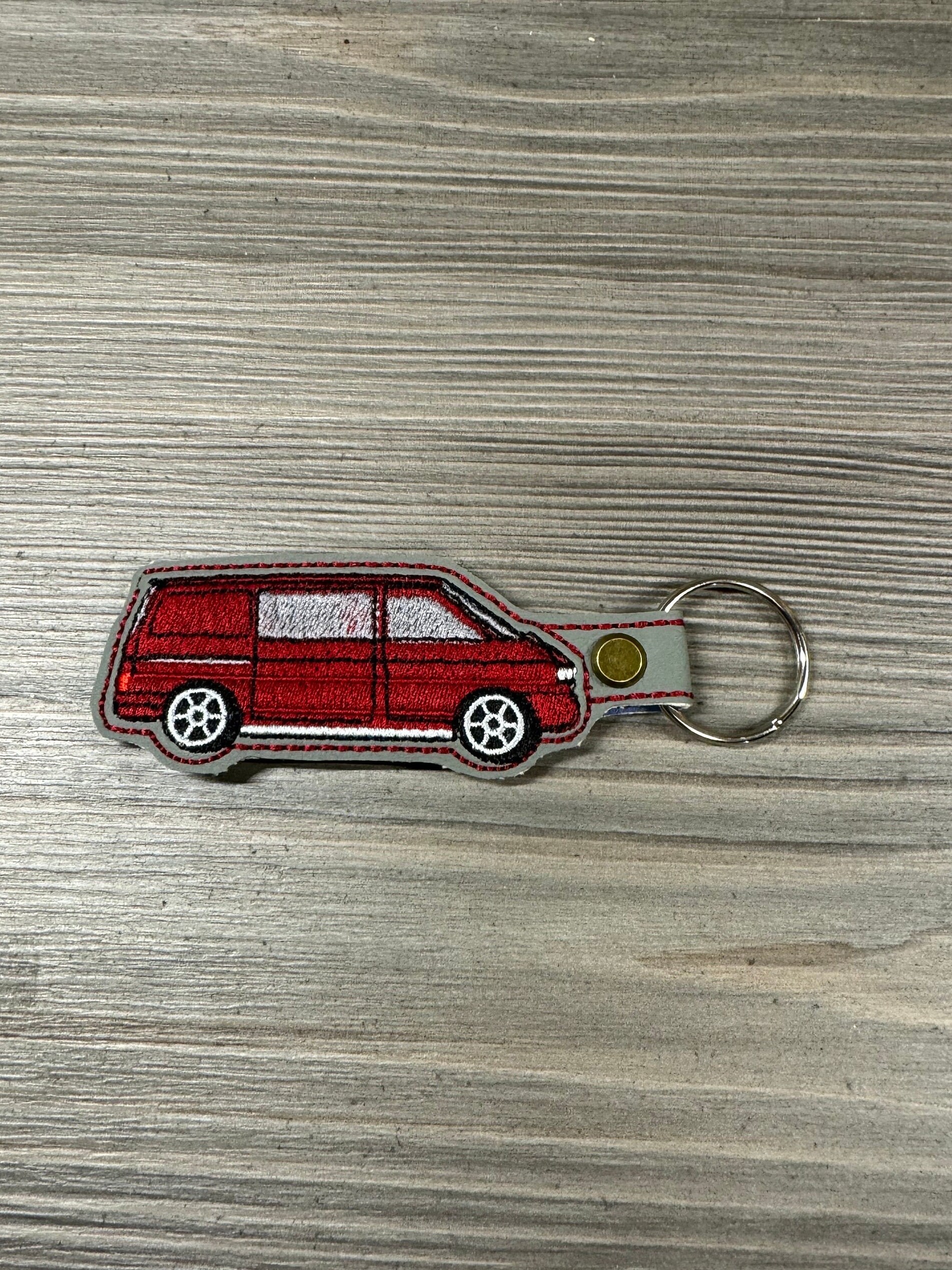 Camper Van Key Fob VW T4 Inspired Personalised to Match Your Vehicle ...
