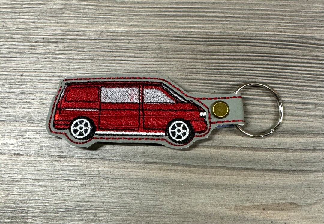 Camper Van Key Fob VW T4 Inspired Personalised to Match Your Vehicle ...