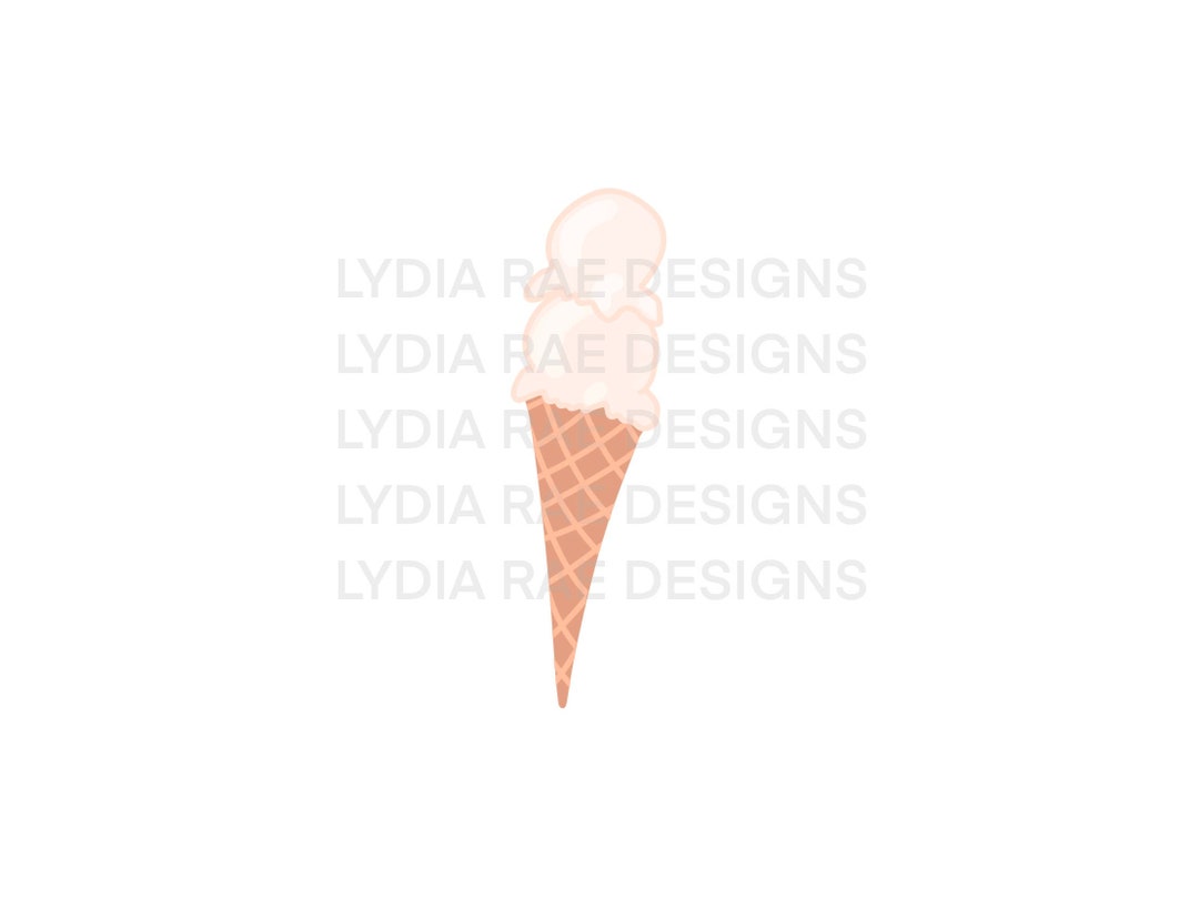 Ice Cream Cone Clip Art - Etsy