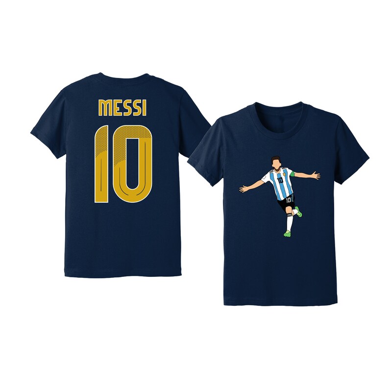 Custom Messi Jersey Shirt - Etsy