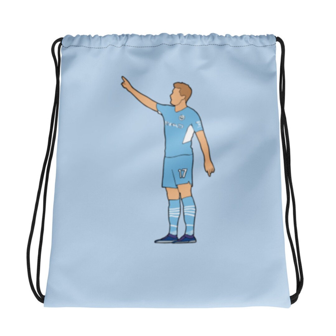 Kevin De Bruyne Man City Drawstring Bag - Etsy