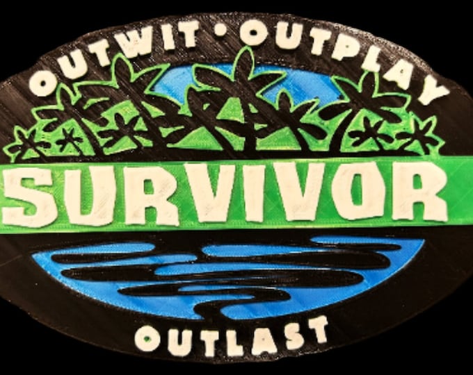 Survivor Logo STL Digital Download File - Etsy