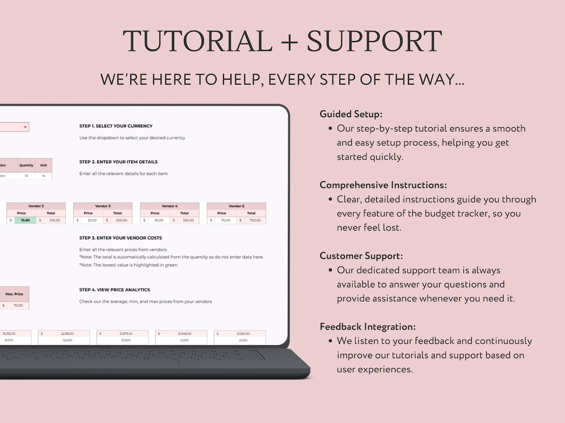 Vendor Price Comparison Google Sheets, Price Tracker, Price Comparison ...
