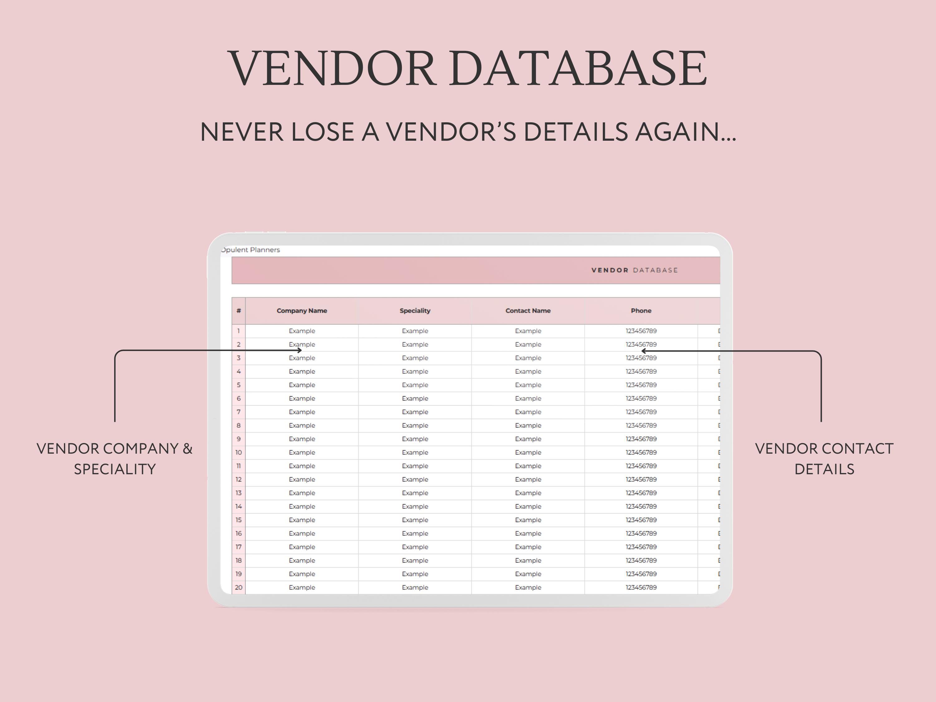 Vendor Price Comparison Google Sheets, Price Tracker, Price Comparison ...
