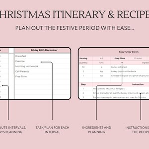 Christmas Gift Tracker Planner Google Sheets Spreadsheet, Christmas ...
