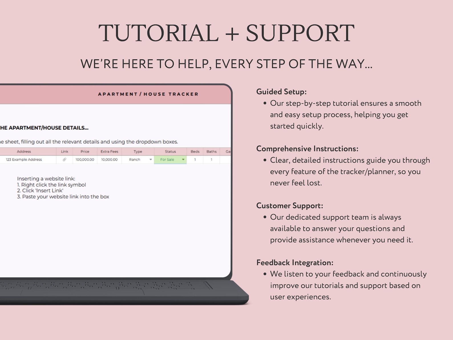 Apartment Hunting Spreadsheet House Hunting Checklist Apartment ...