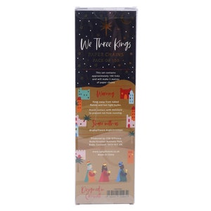 Pack of 100 'we Three Kings' Christmas Paper Chains | Home Decoration ...