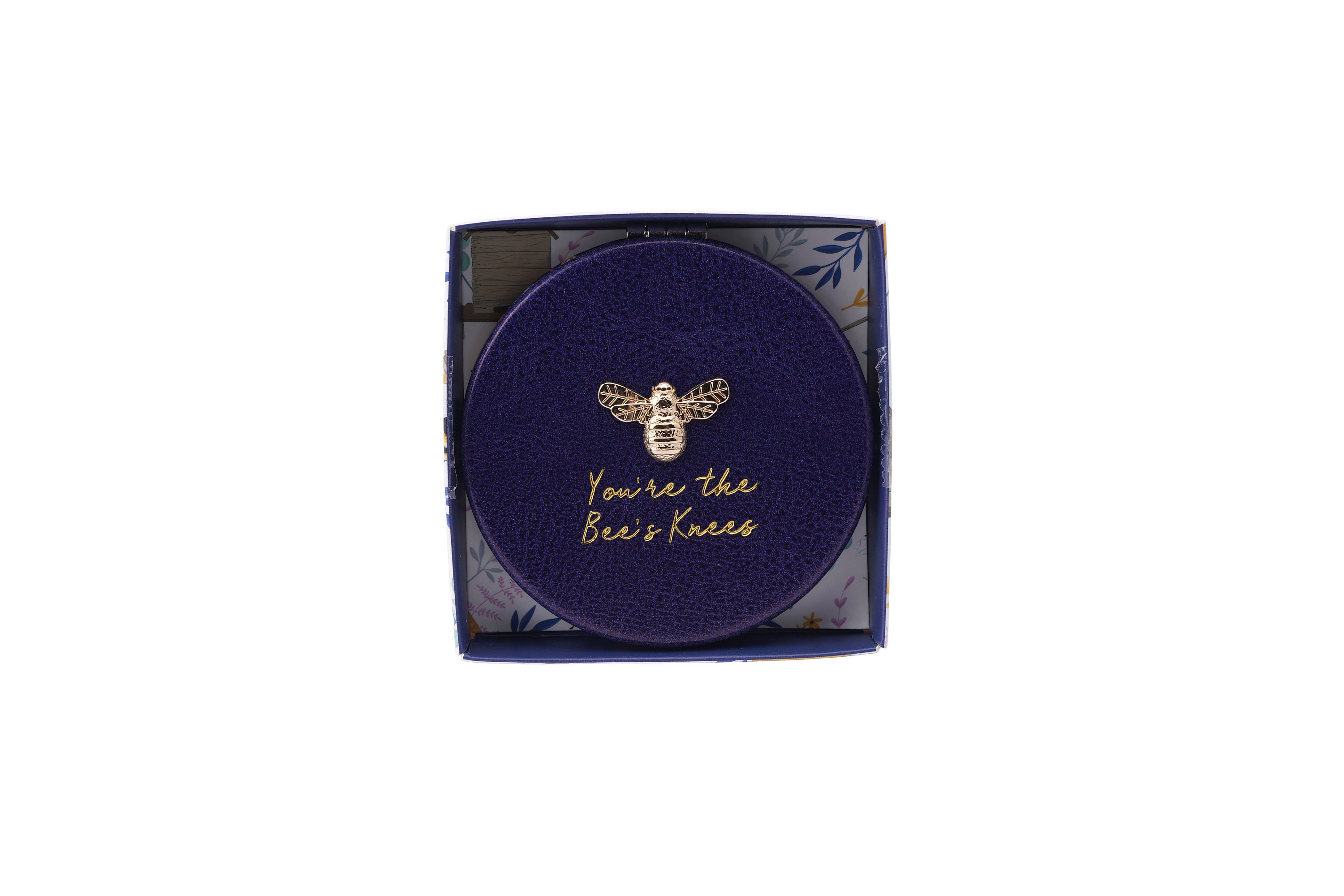 Bee Designed Compact Mirror 'you're the Bee's - Etsy UK
