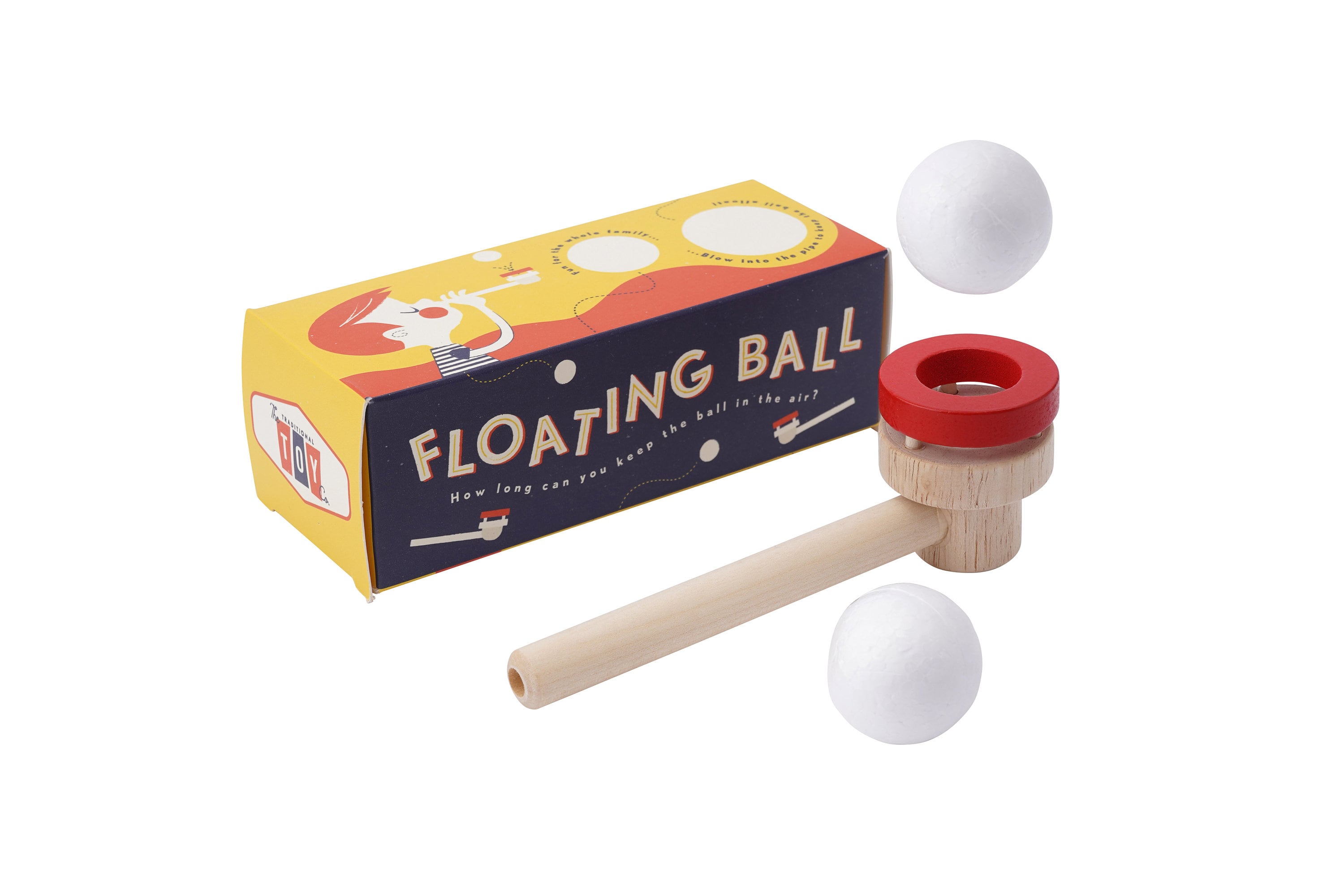 Wooden Floating Blow Pipe With Balls in Gift Box - Etsy