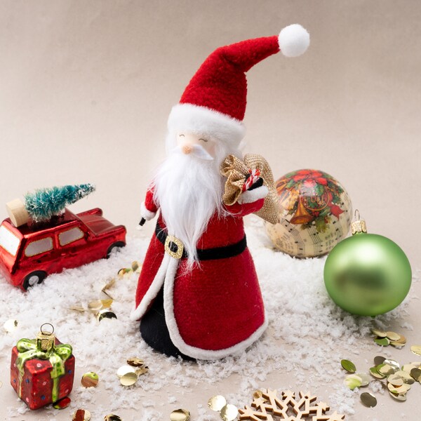 Santa Tree Topper - Etsy