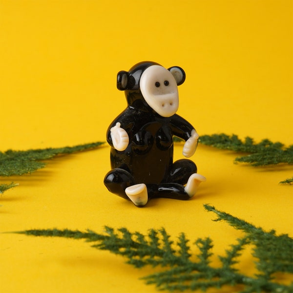 Glass Monkey - Etsy