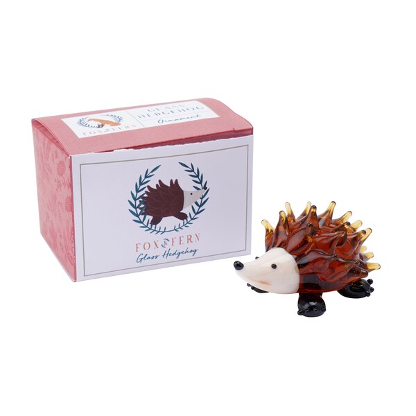 Glass Hedgehog - Etsy