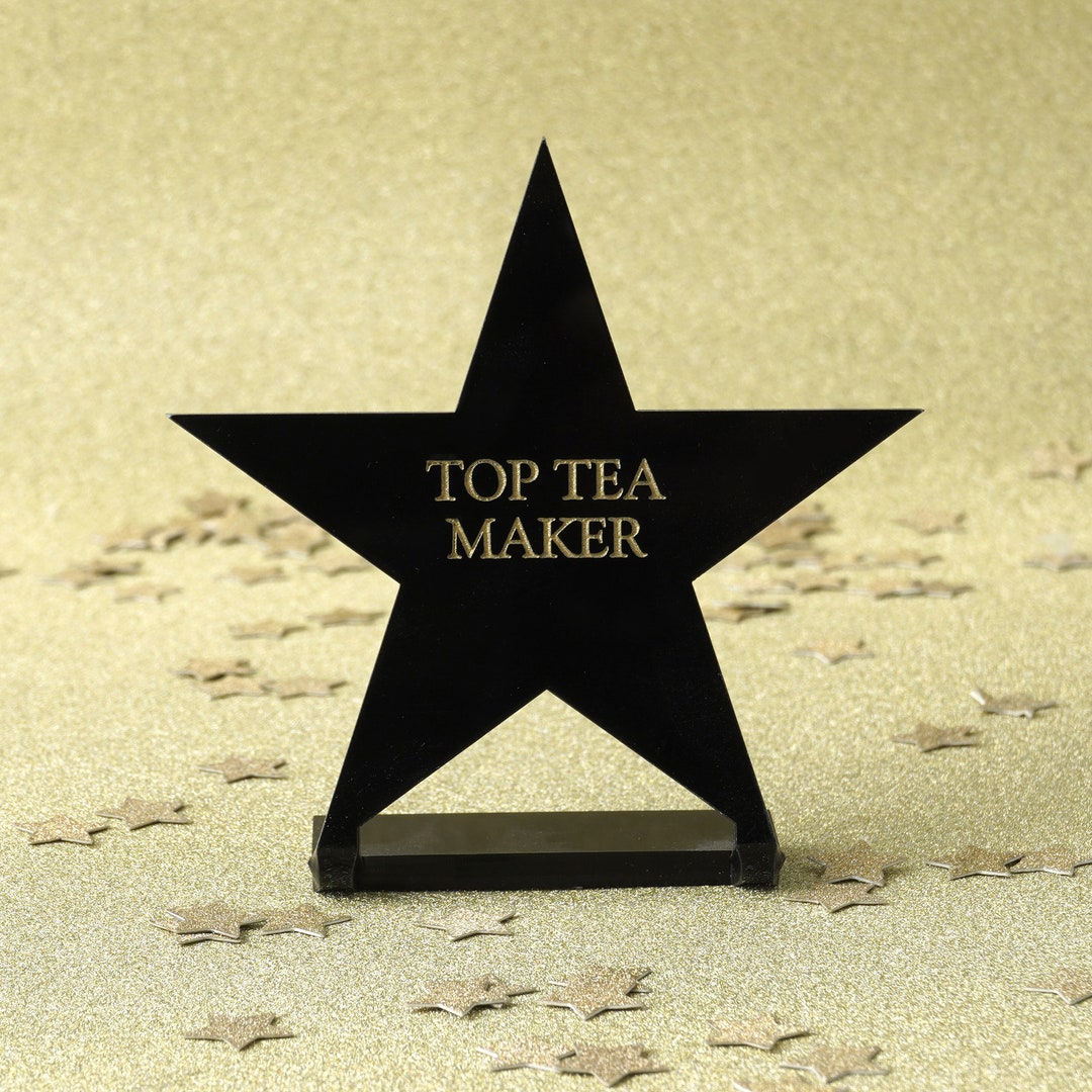 Top Tea Maker Star Award Sign - Etsy