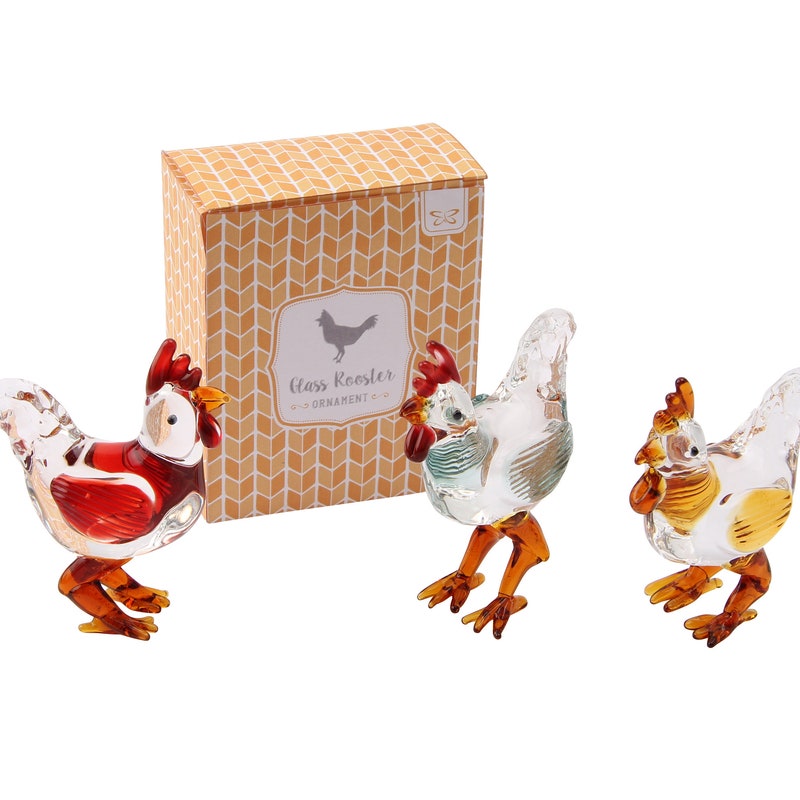Glass Chicken - Etsy