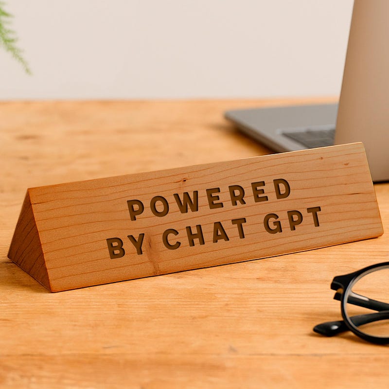 Gpt Chat Sign - Etsy