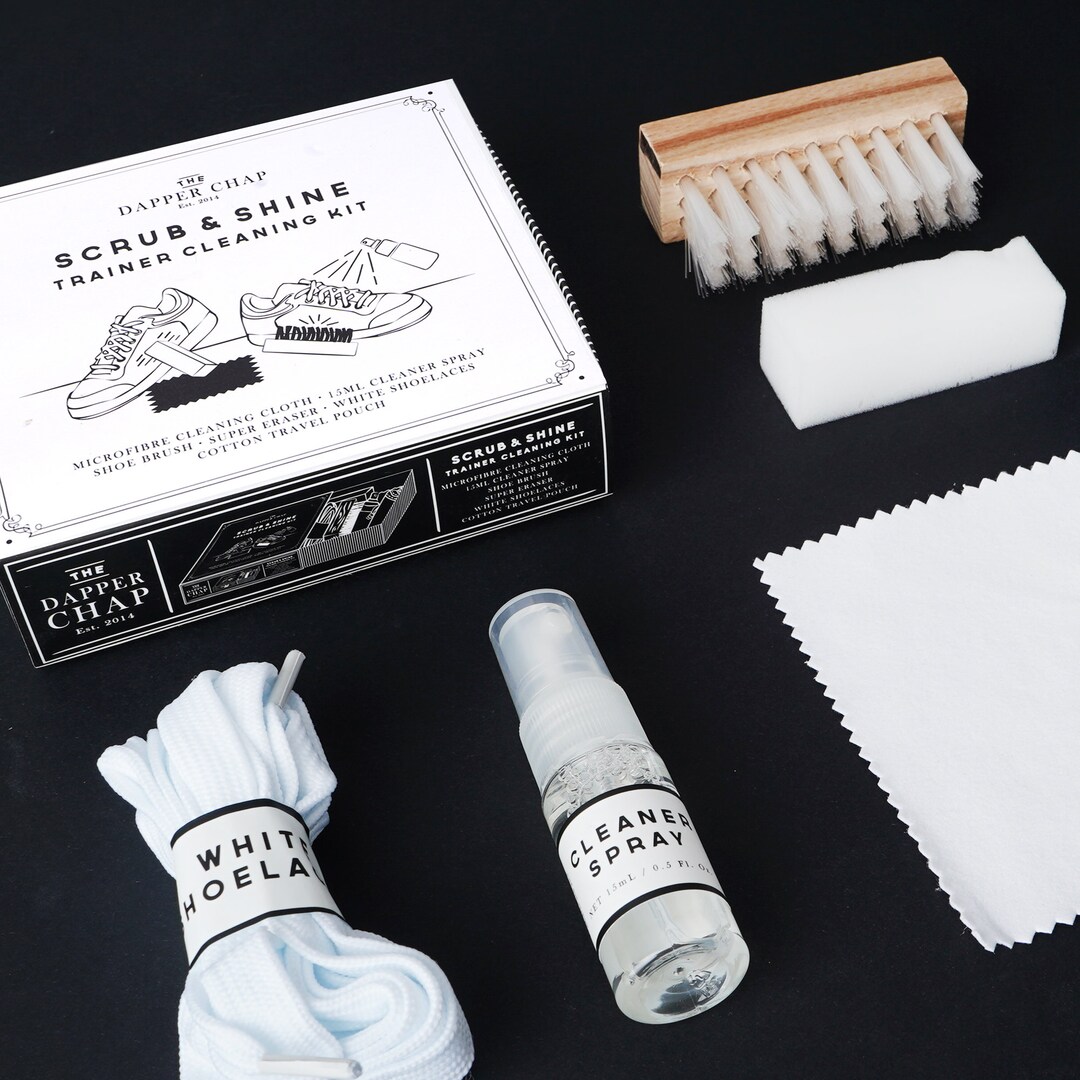 Shoe Cleaning Kit Gift Box | Trainer Brush, Eraser & Spray - Etsy