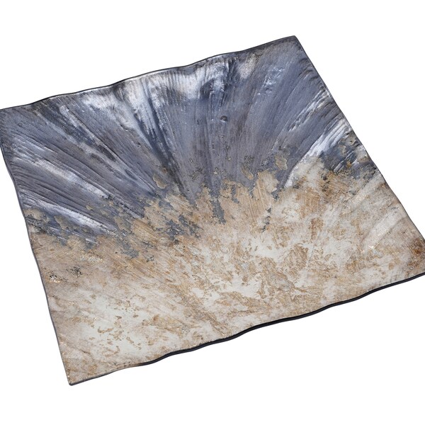 Square Glass Plate - Etsy