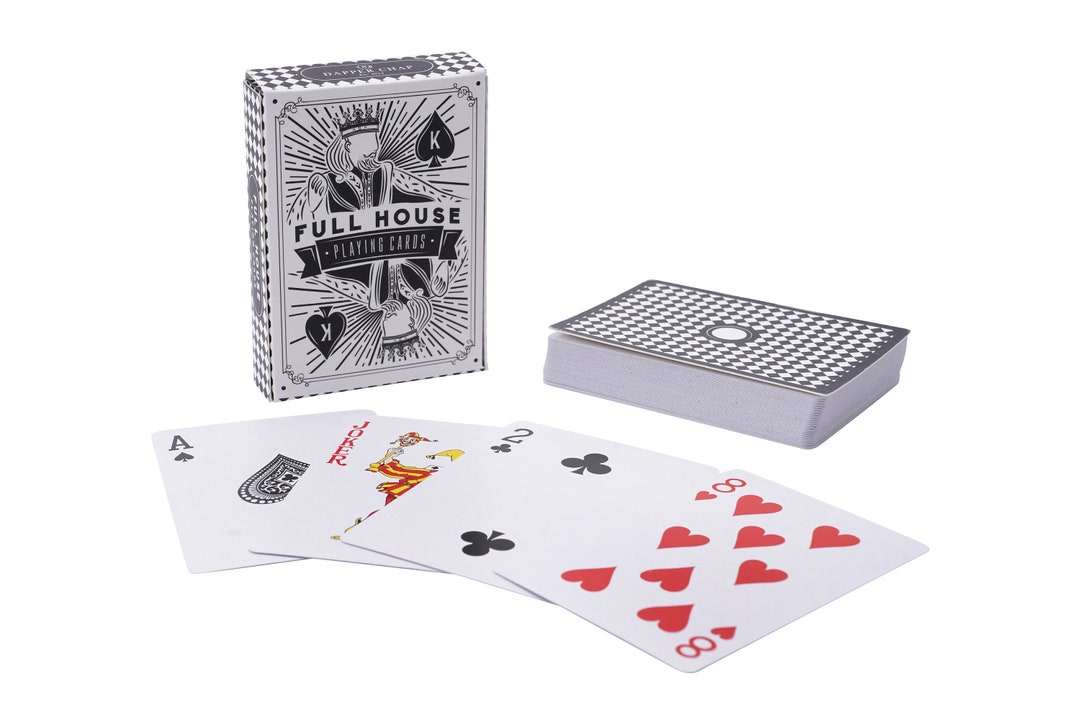 Pack of 52 Playing Cards Card Game 'full House' - Etsy