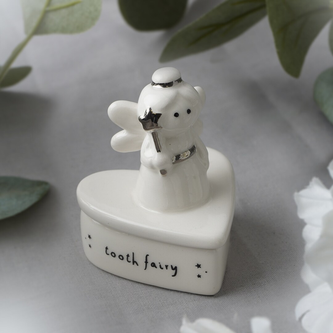 Send With Love Ceramic Tooth Fairy Pot - Etsy