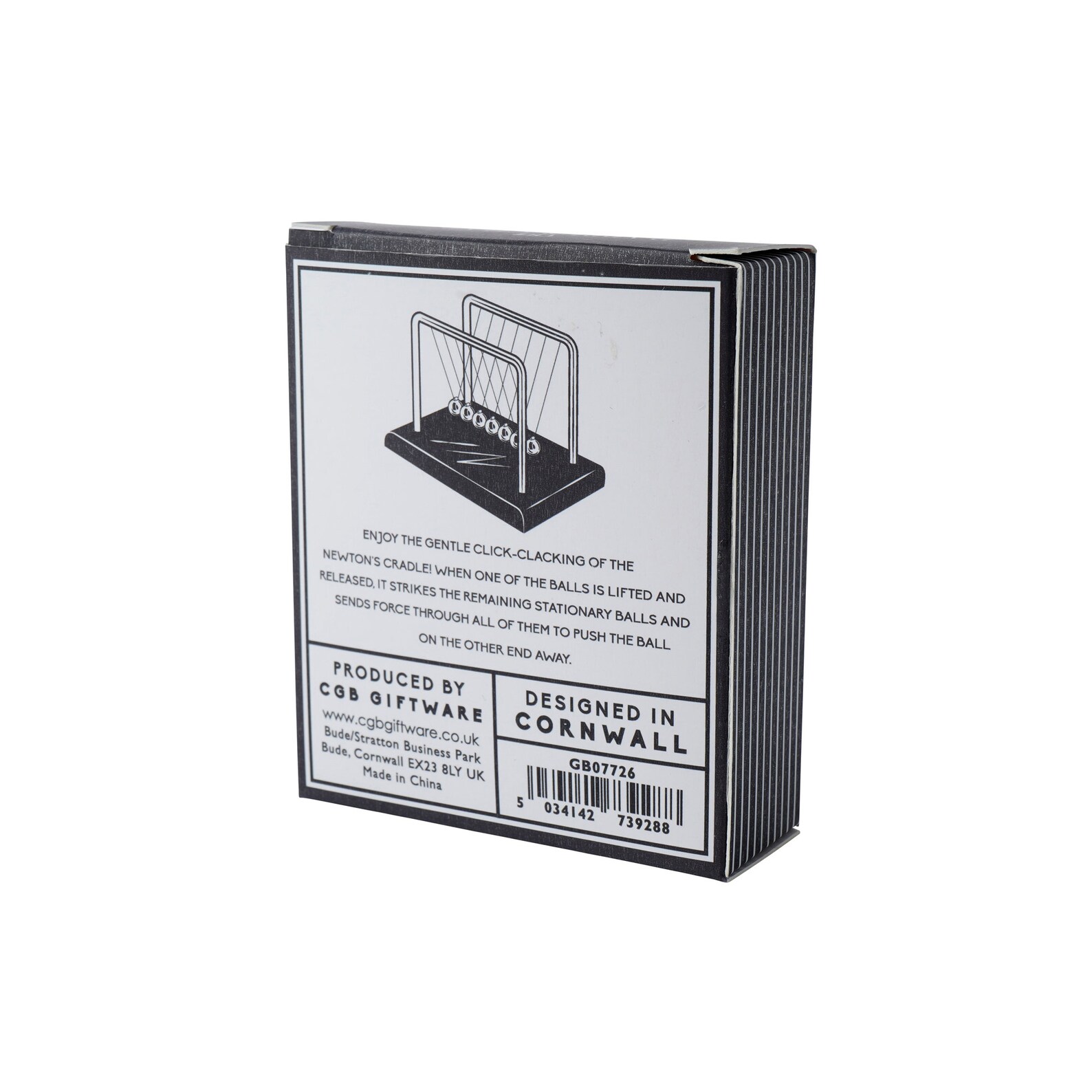Dapper Chap Newton's Cradle | in Gift Box | Desk Accessory | Desktop ...