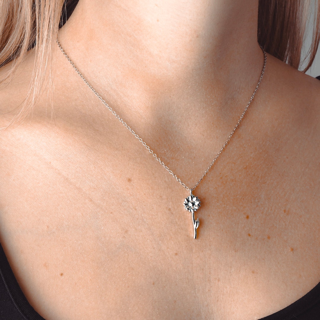 Send With Love Sunflower Necklace | Jewellery | Mother's Day | Gift for ...