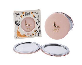 Cat Compact Mirror | Etsy