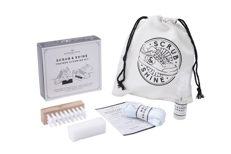 Shoe Cleaning Kit Gift Box | Trainer Brush, Eraser & Spray - Etsy