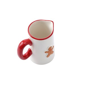 Christmas Gingerbread Man Milk Jug With Gift Box | Holiday Festive ...