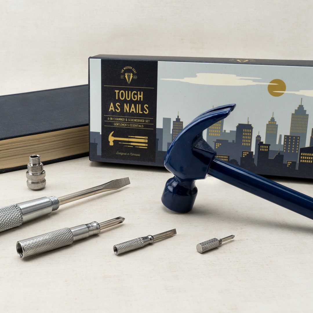 6-in-1 Hammer and Screwdriver Multi Tool With Gift Box - Etsy