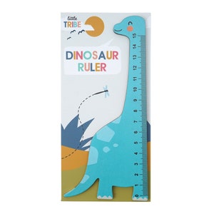 Wooden Dinosaur 15cm Ruler • Stationary • Back to School • Gift for ...