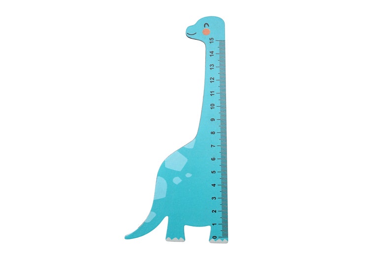 Wooden Dinosaur 15cm Ruler • Stationary • Back to School • Gift for ...