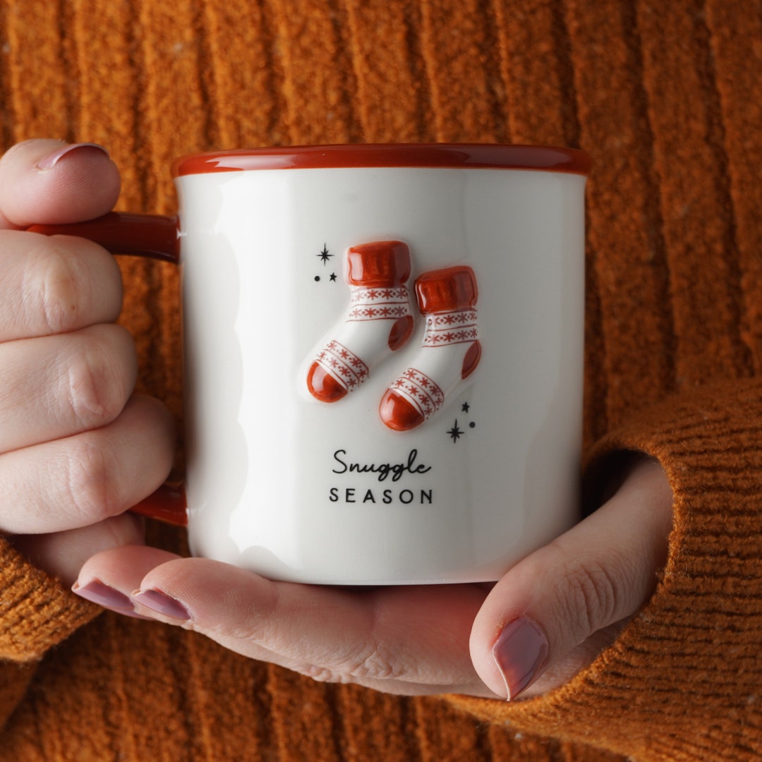 Snuggle Season 'snuggle Season' Stoneware Mug - Etsy