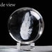 Personalized Laser Engraved K9 Crystal Ball, Custom Gift for Him/ Her ...